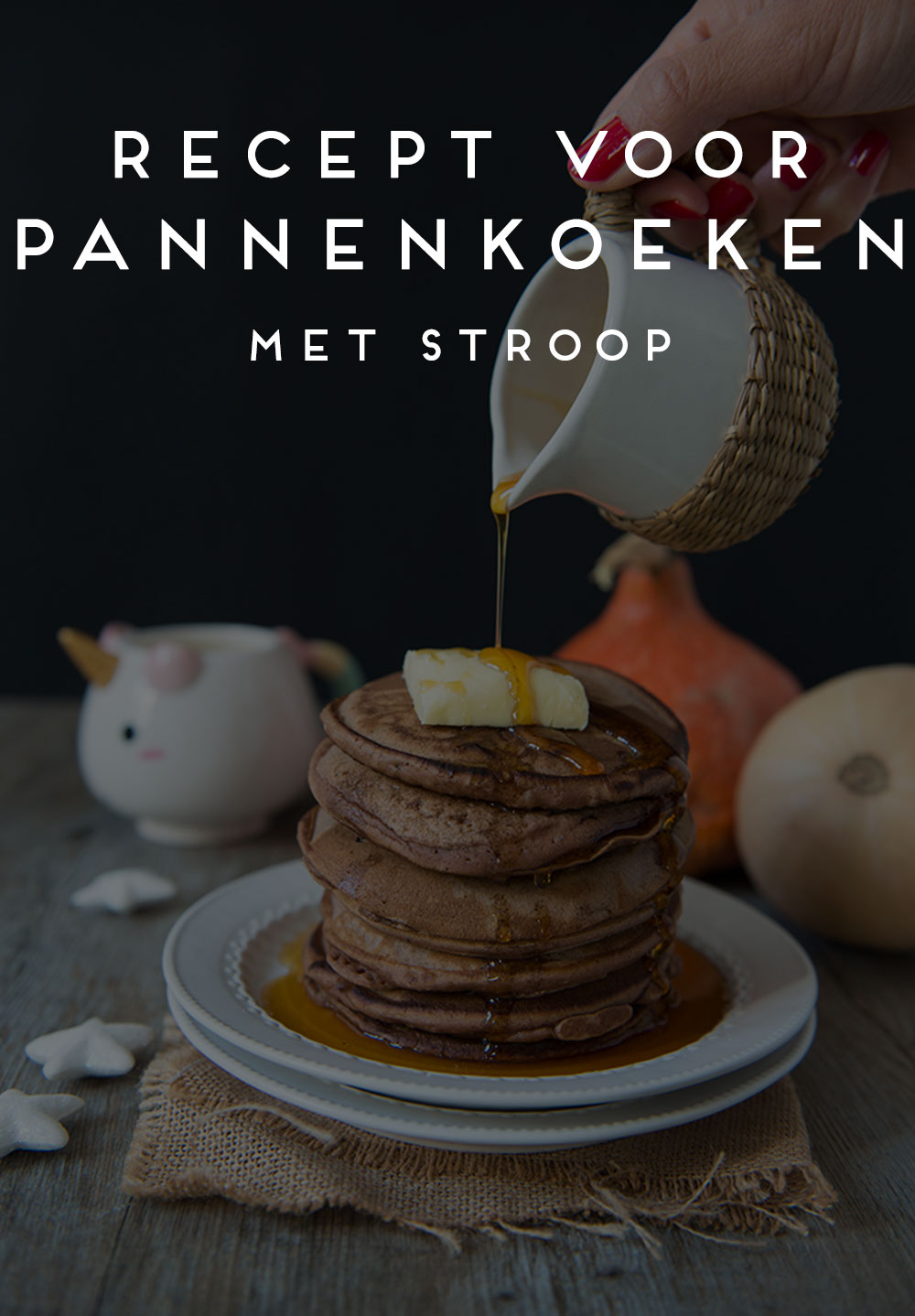 Recept voor een heerlijke feestelijke pannenkoek - Kerstspecial!