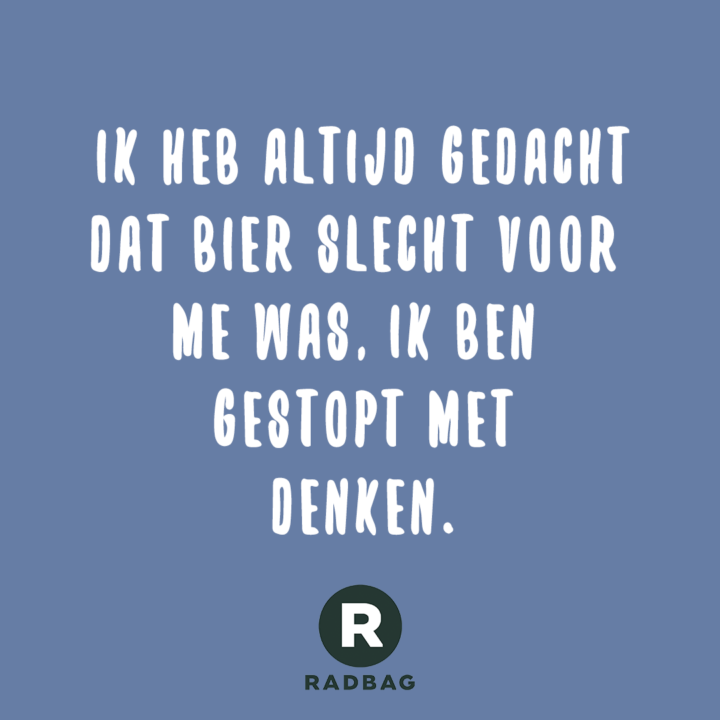 Oktoberfest is afgelopen maar wij feesten door! De leukste bier quotes