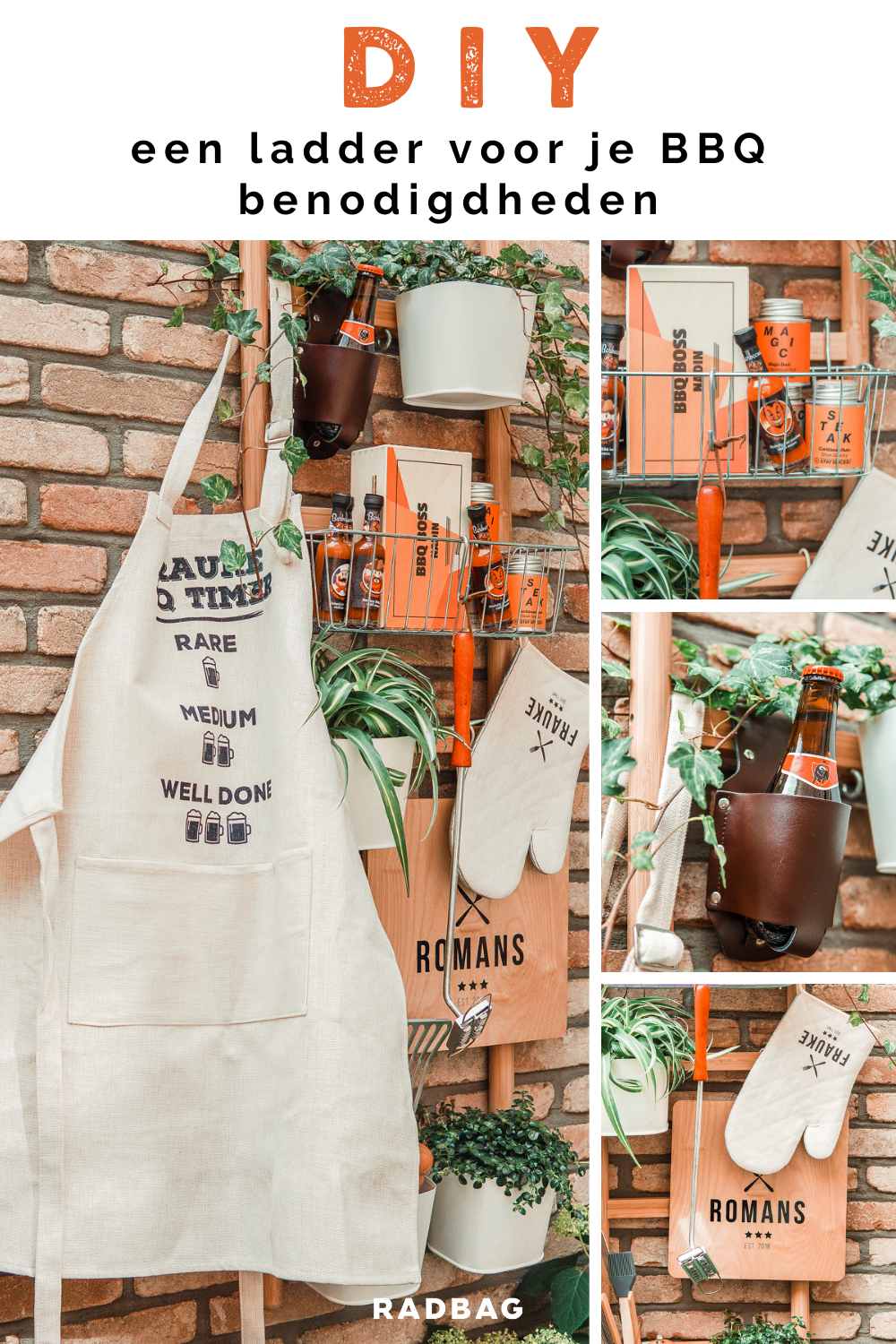 DIY: een ladder voor je BBQ benodigdheden | STEP BY STEP