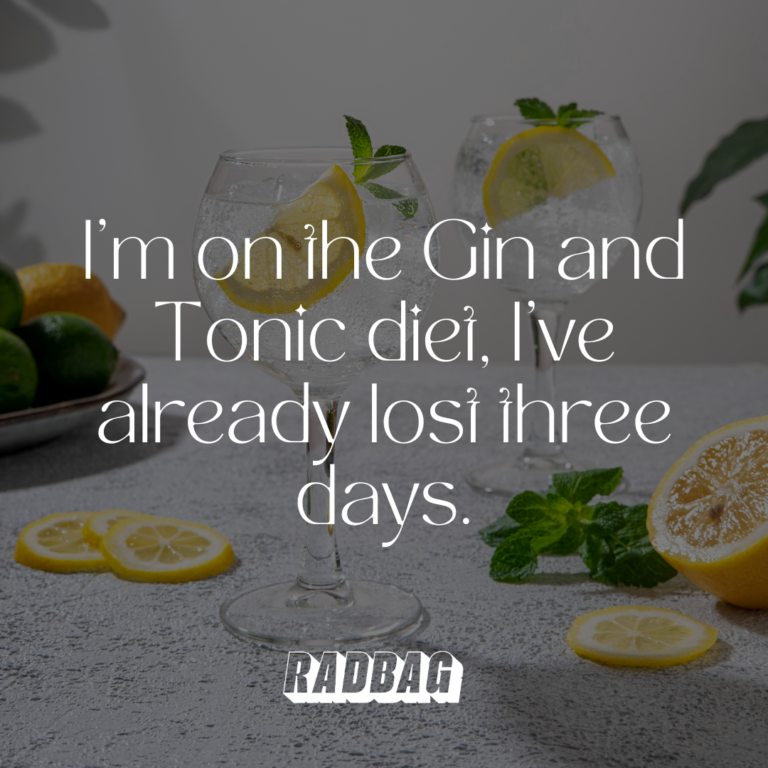 10 gin quotes waar je zeker dorst van krijgt - Radbag Blog