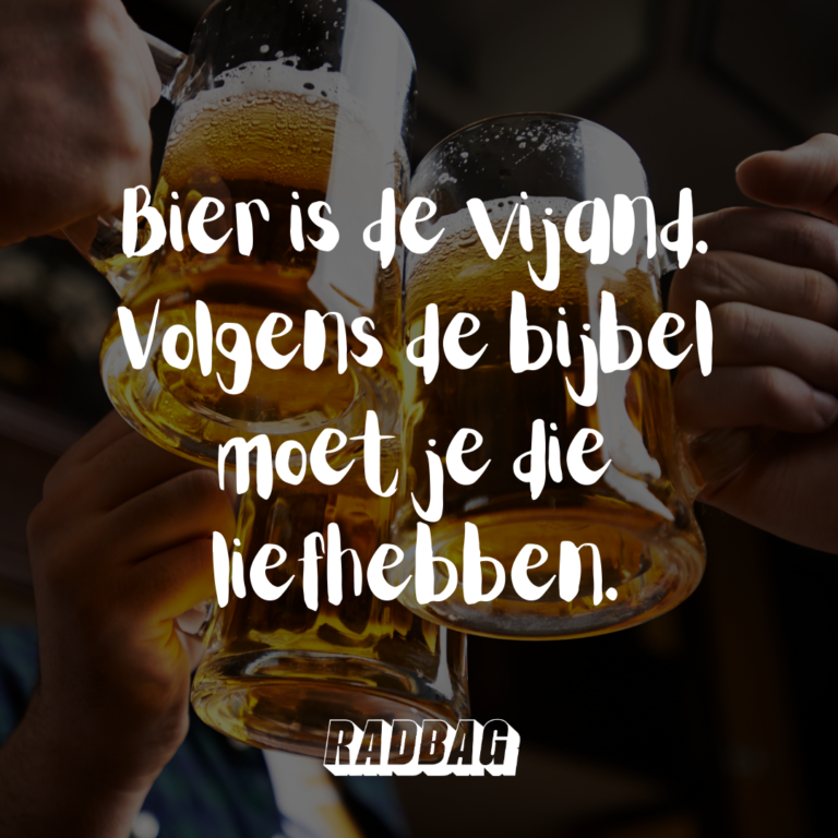 10 grappige bier quotes voor elke gelegenheid - Radbag Blog
