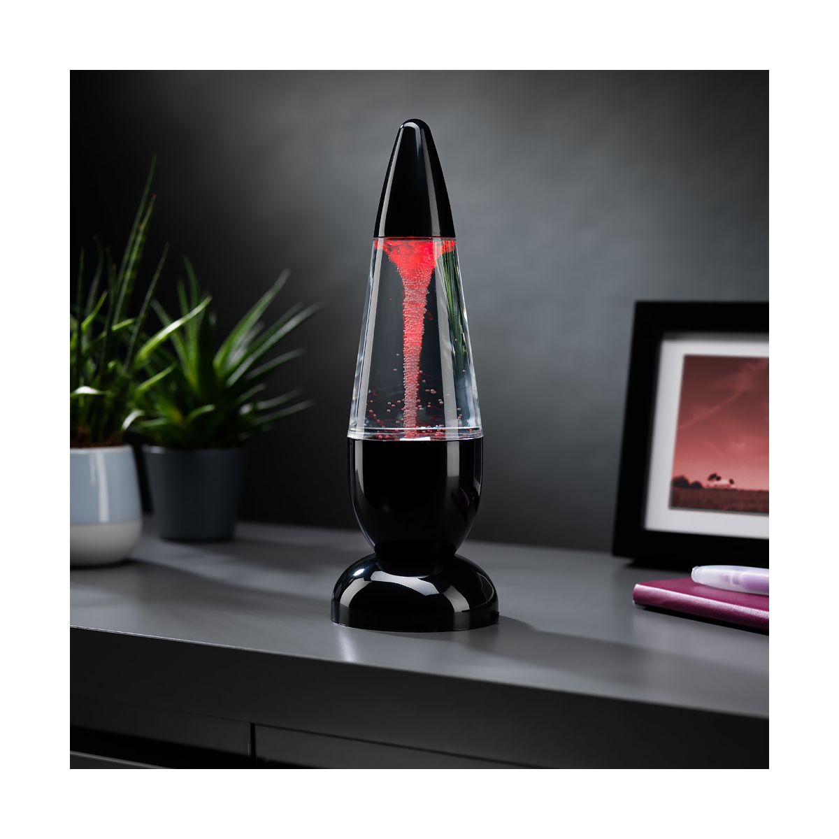 Mini tornado lamp