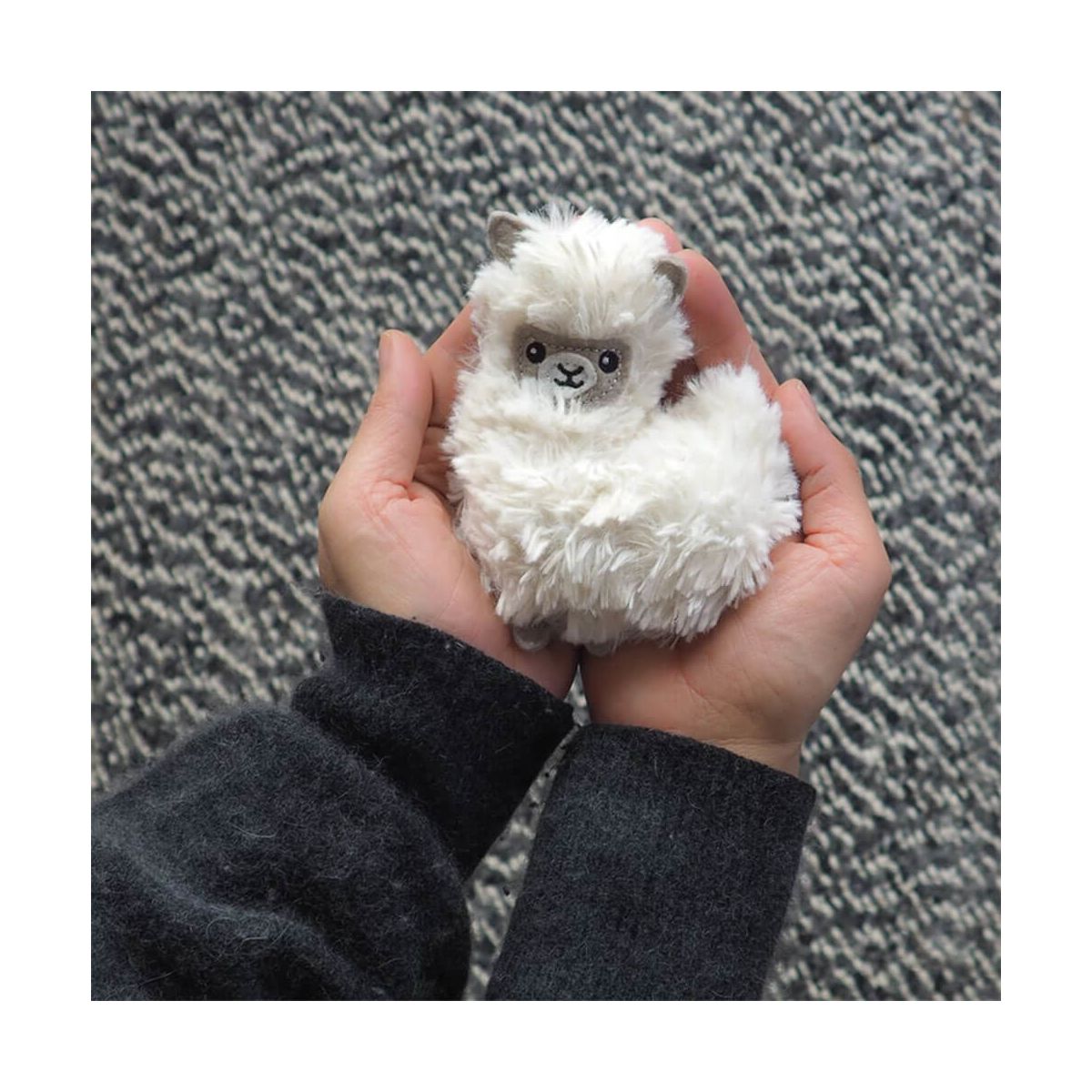 Verwarmbare mini lama