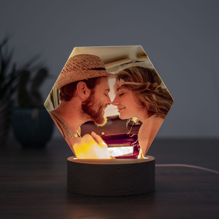 LED lamp met foto