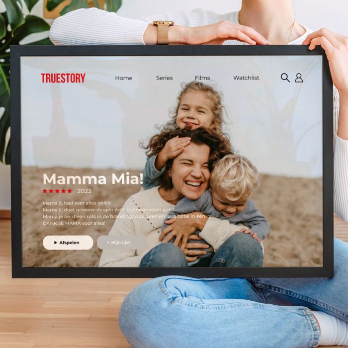 Netflix Gepersonaliseerde Film Poster - poster maken online