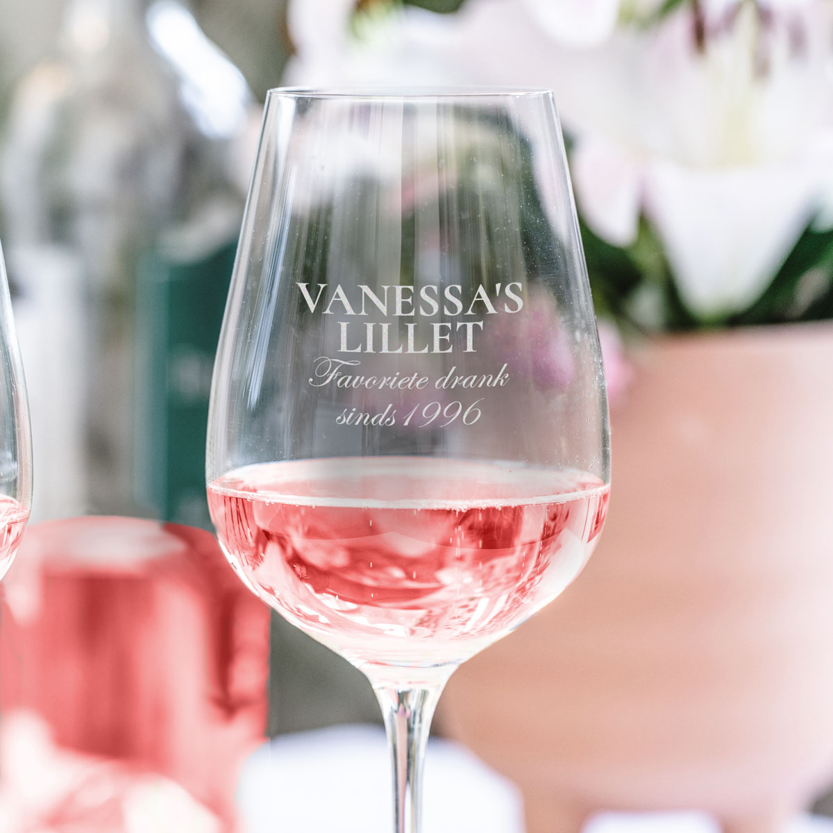 Lillet Glas Gegraveerd met Naam